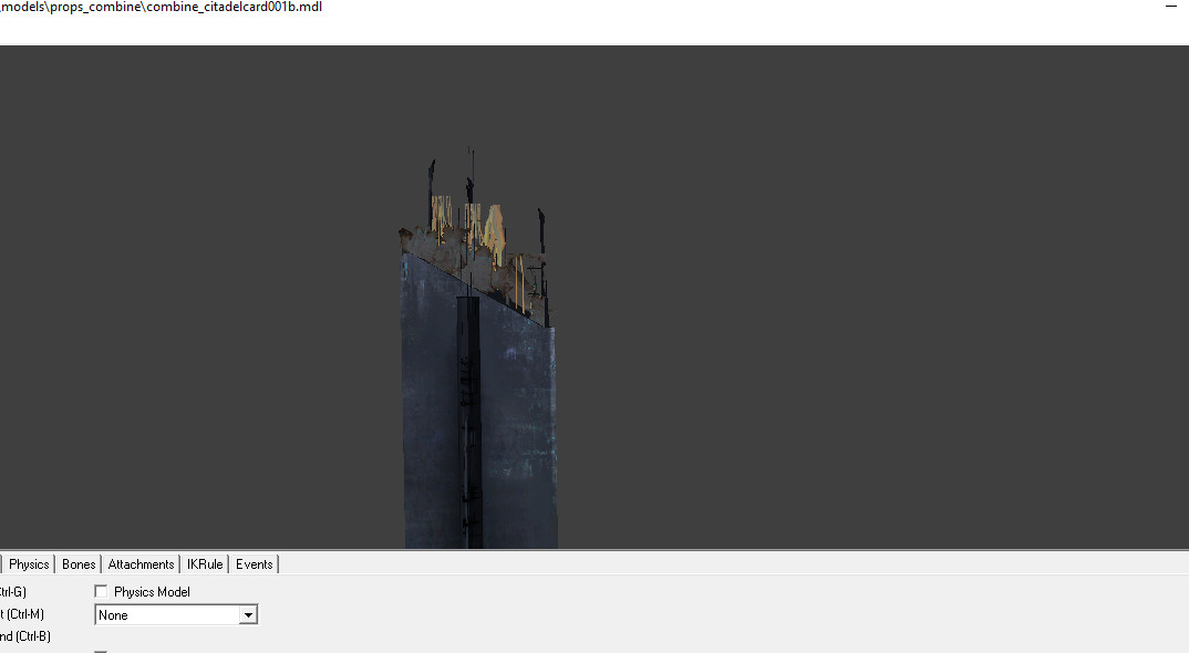 Citadel Model in Ep1 Mod for Half-Life 2 | HL2 Mods