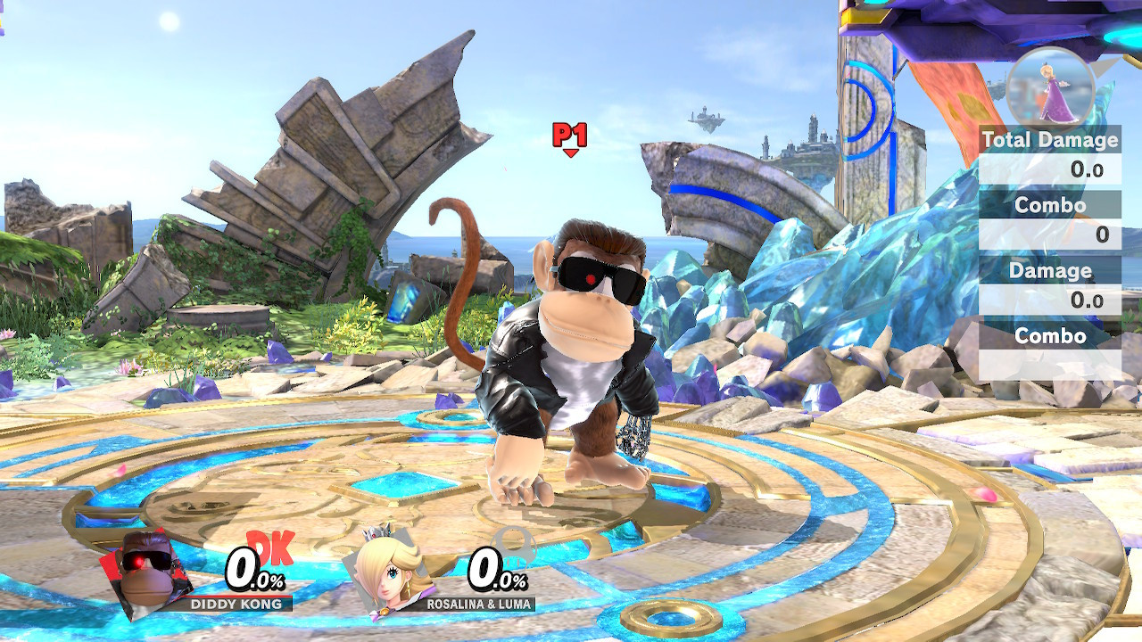 D-800 (Terminator Diddy Kong skin) Mod for Super Smash Bros. Ultimate ...