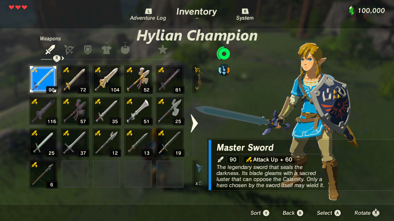 Instant Start Saves Mod for The Legend of Zelda: Breath of the Wild ...