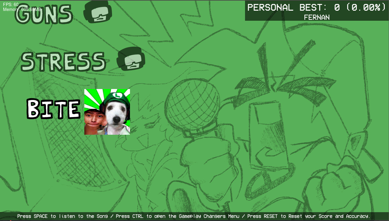 Bite [Fernan Mix] Fan Made Mod for Friday Night Funkin' | FNF Mods