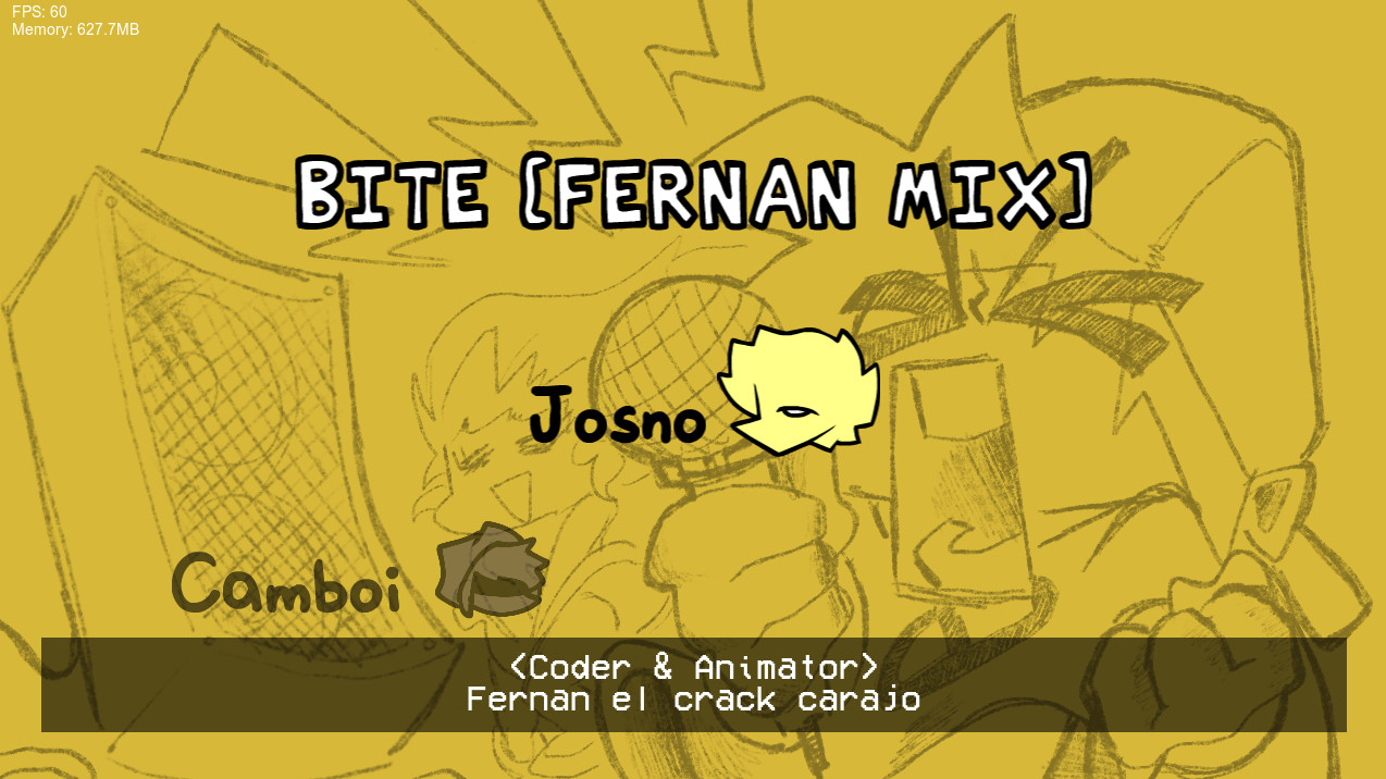 Bite [Fernan Mix] Fan Made Mod for Friday Night Funkin' | FNF Mods