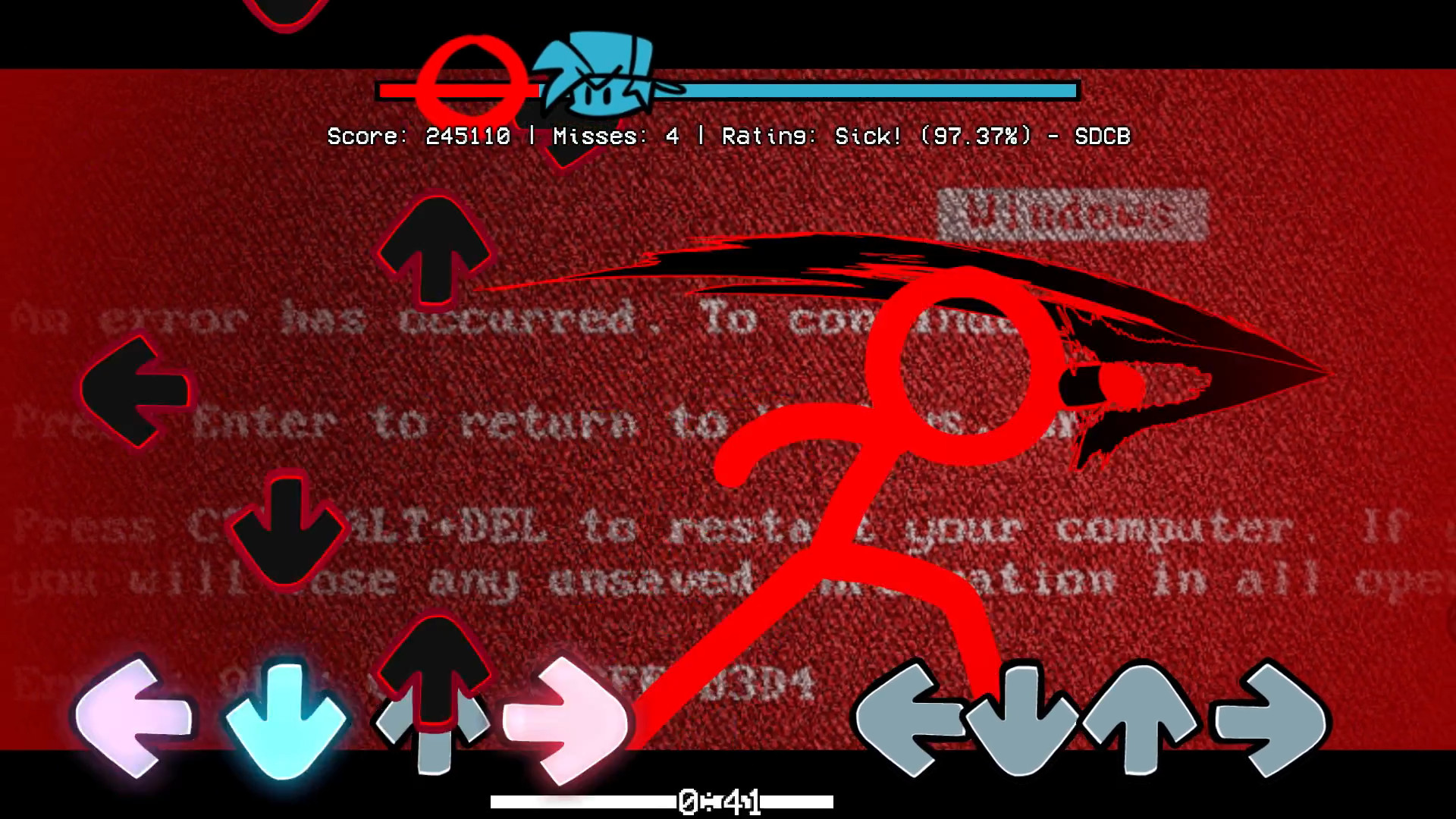 End Process Psych Engine Port Mod for Friday Night Funkin' | FNF Mods