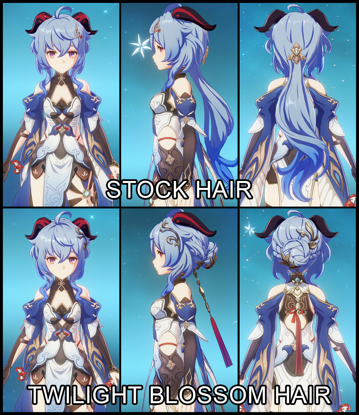 Ganyu in Yukong's outfit Mod for Genshin Impact | GI Mods