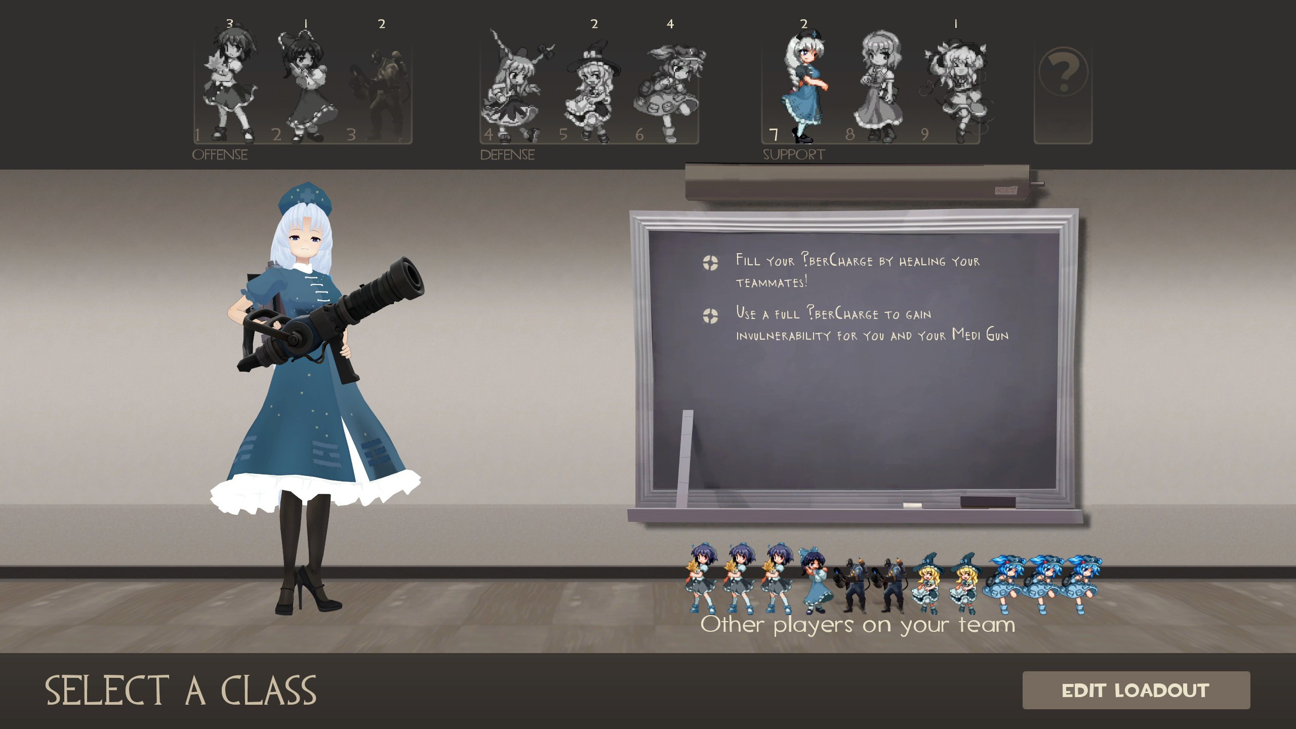 Yagokoro Eirin Mod for Team Fortress 2 | TF2 Mods