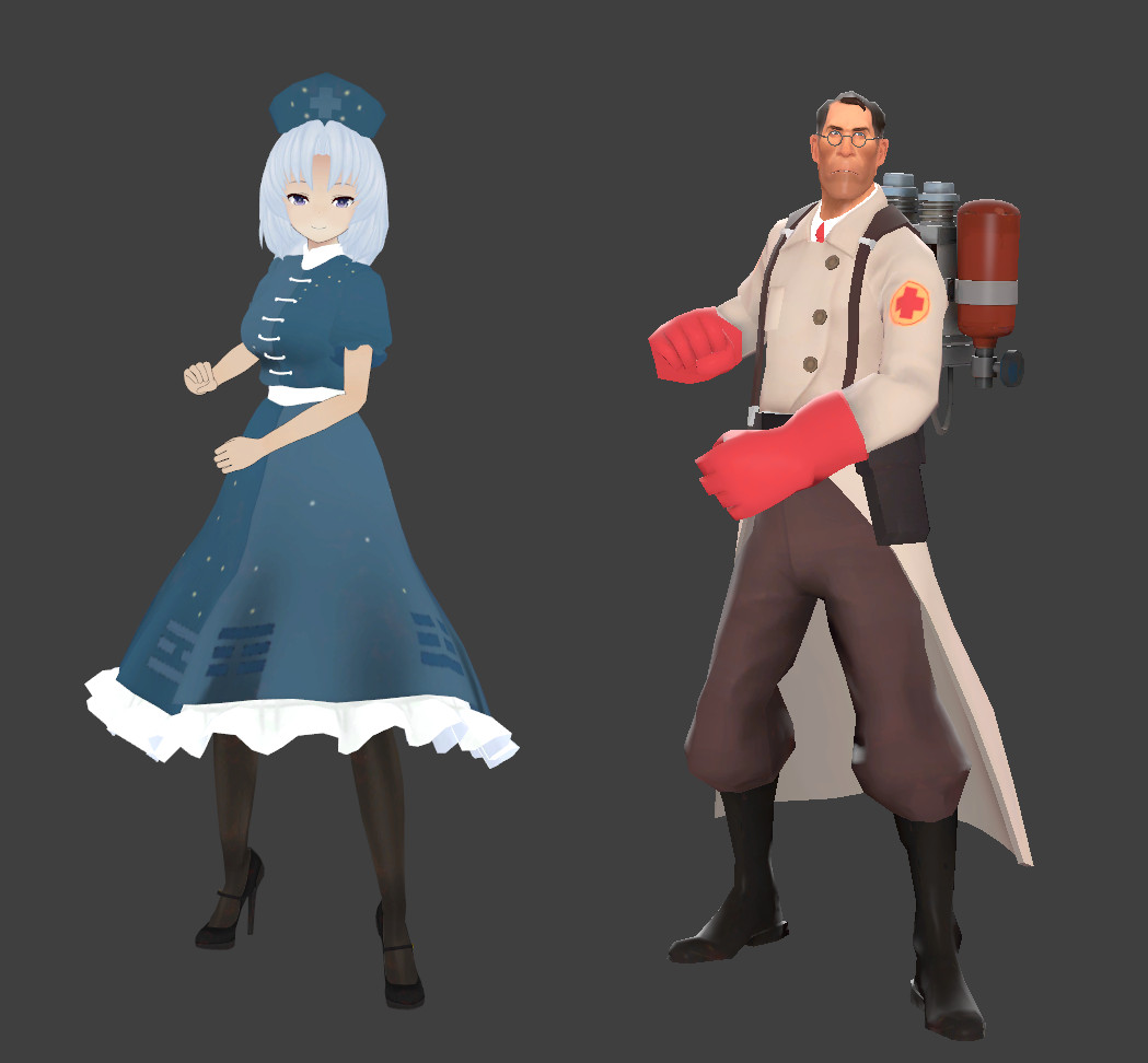 Yagokoro Eirin Mod for Team Fortress 2 | TF2 Mods