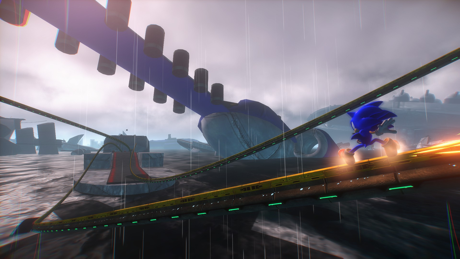 Fallen Fleet - Custom Stage Mod for Sonic Frontiers | Frontiers Mods
