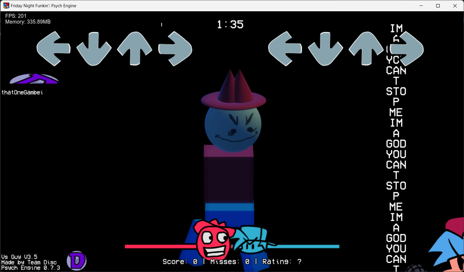 Vs Guy (CONCEPT EDITION) Mod for Friday Night Funkin' | FNF Mods