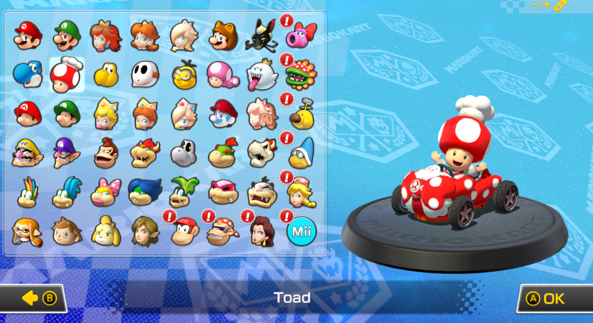 Chef Toad Mod for Mario Kart 8 Deluxe | MK8D Mods