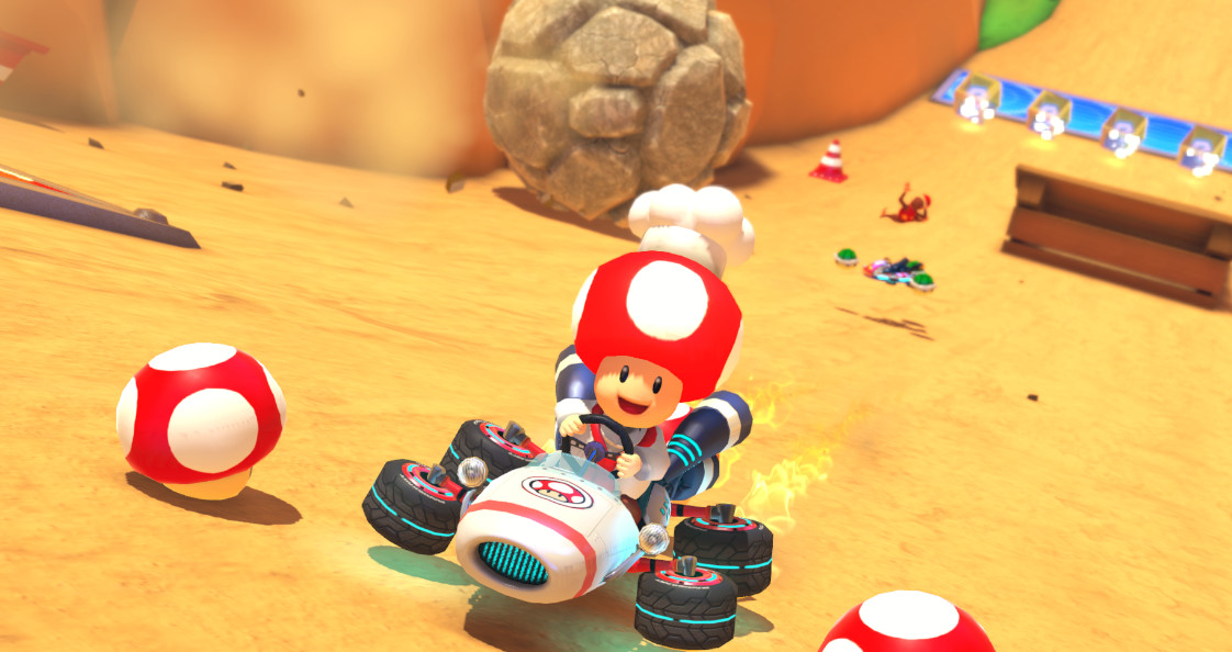 Chef Toad Mod for Mario Kart 8 Deluxe | MK8D Mods
