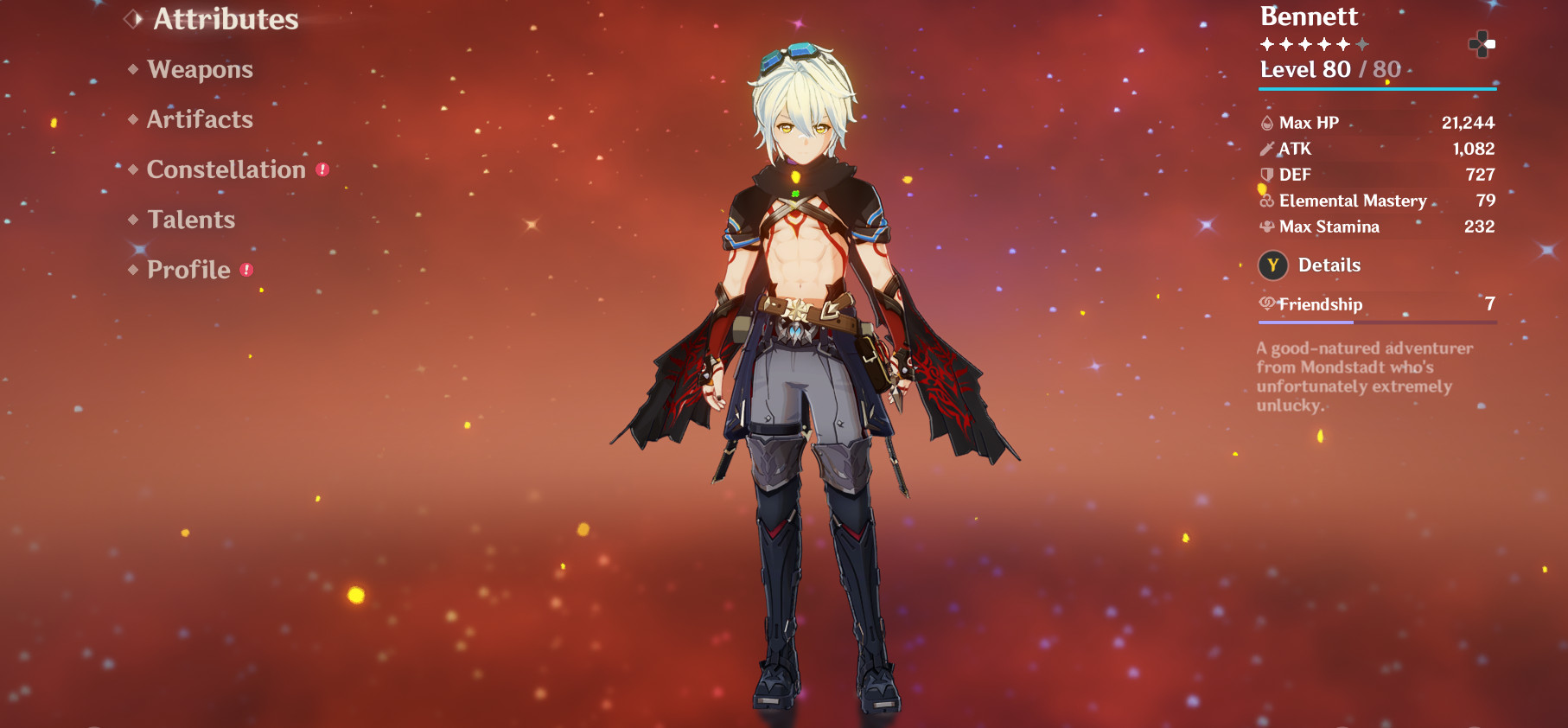 Another Bennet. Mod for Genshin Impact | GI Mods