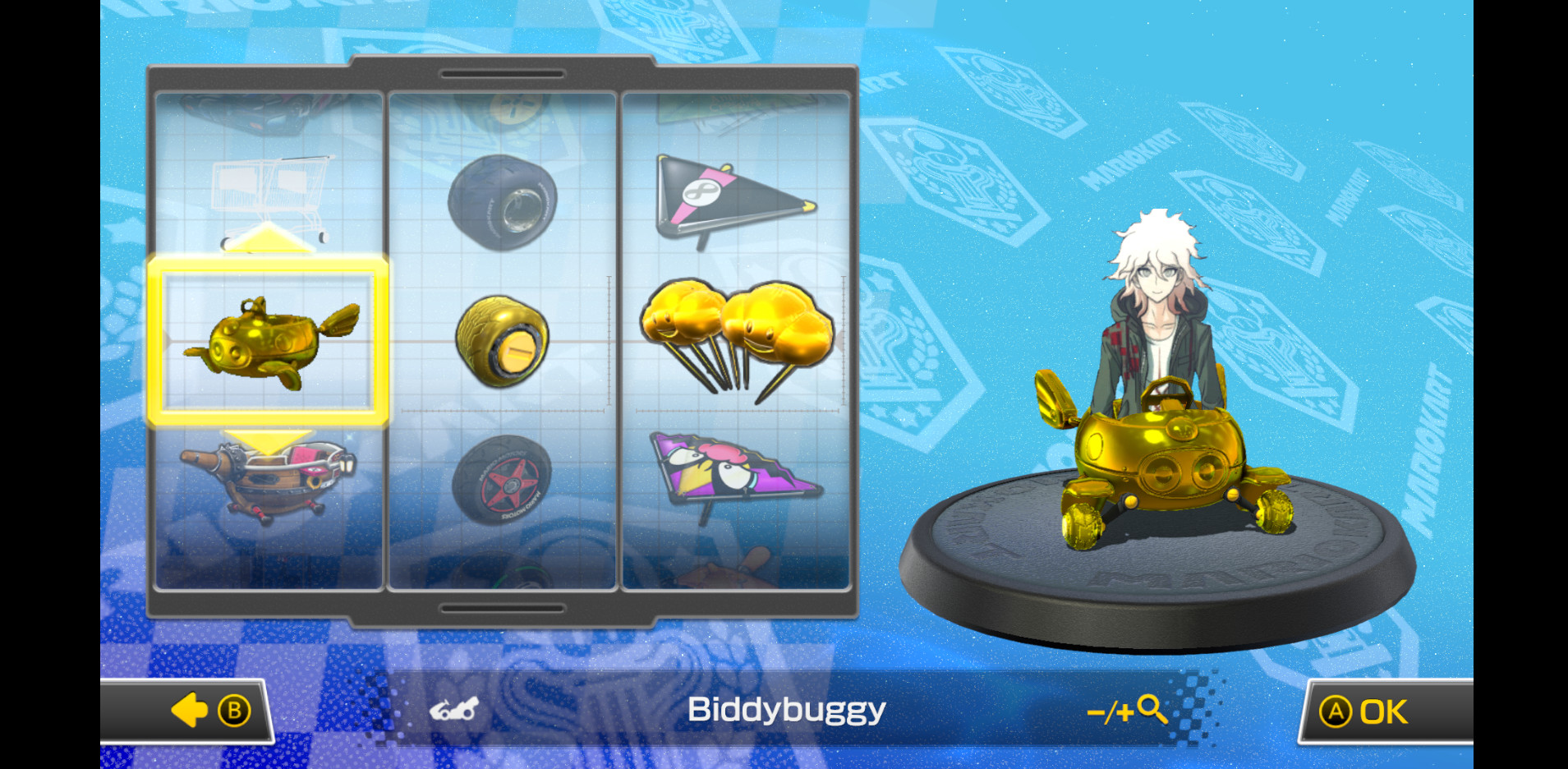 Nagito Komaeda Mod for Mario Kart 8 Deluxe | MK8D Mods