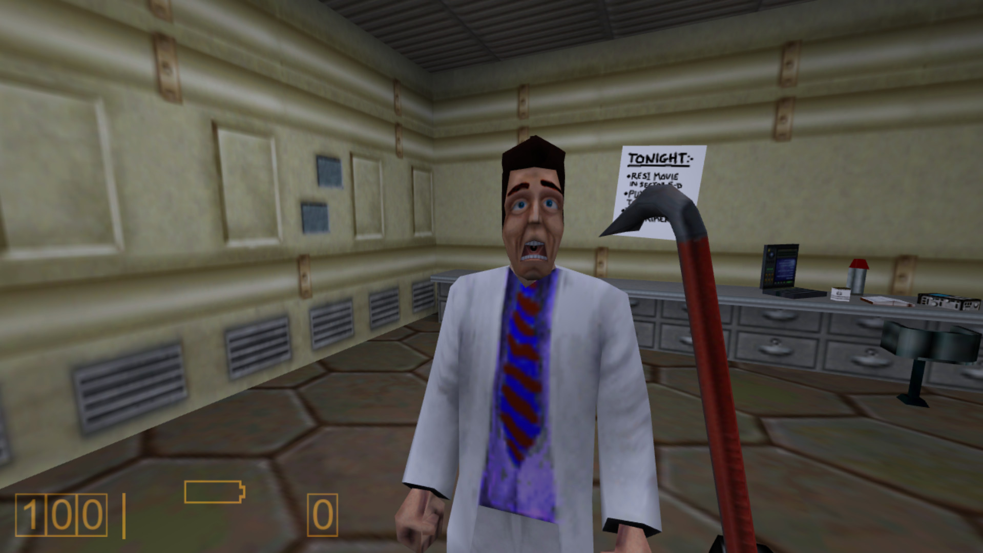 Retail styled alpha scientists Mod for Half-Life | HL Mods