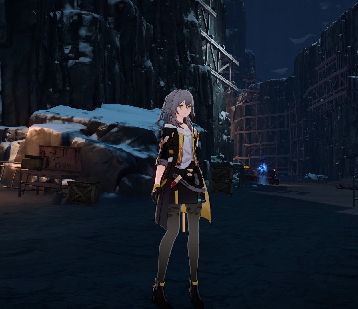 Stelle's stockings/socks w/ Ponytail Mod for Honkai Star Rail | HSR Mods