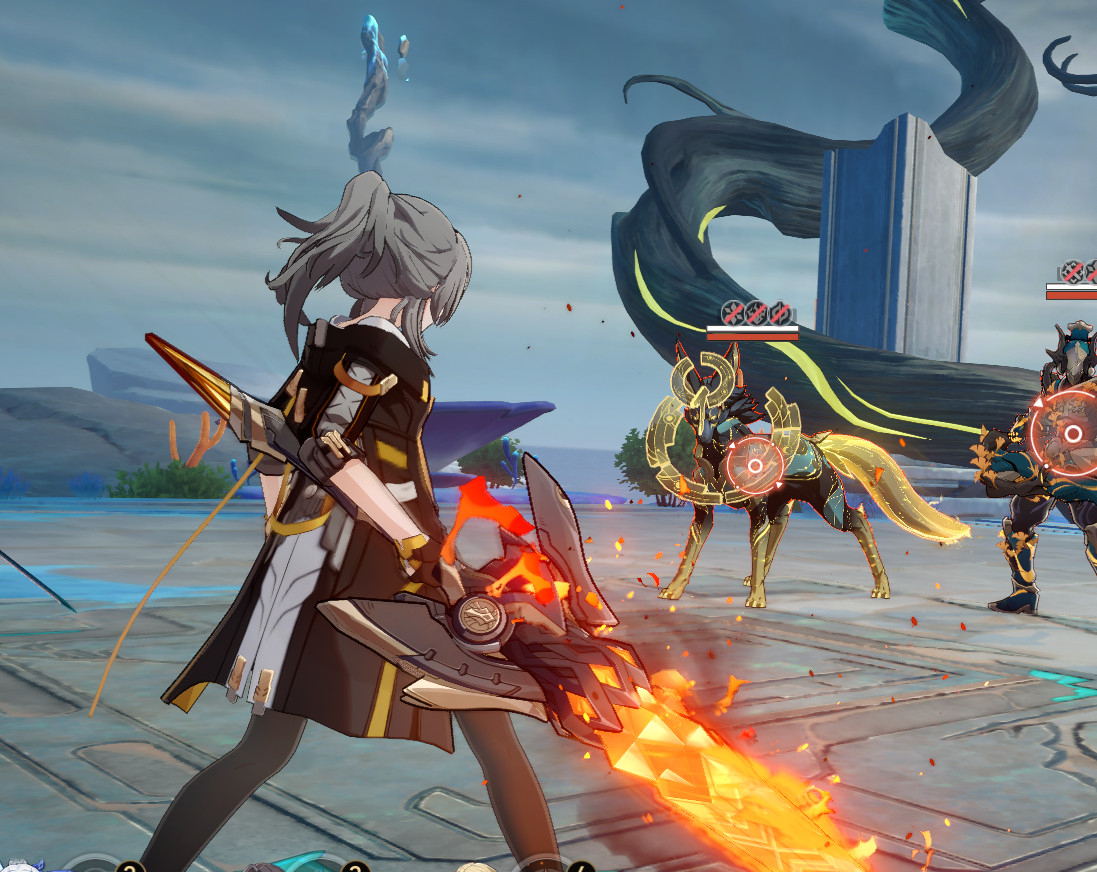 Stelle's stockings/socks w/ Ponytail Mod for Honkai Star Rail | HSR Mods