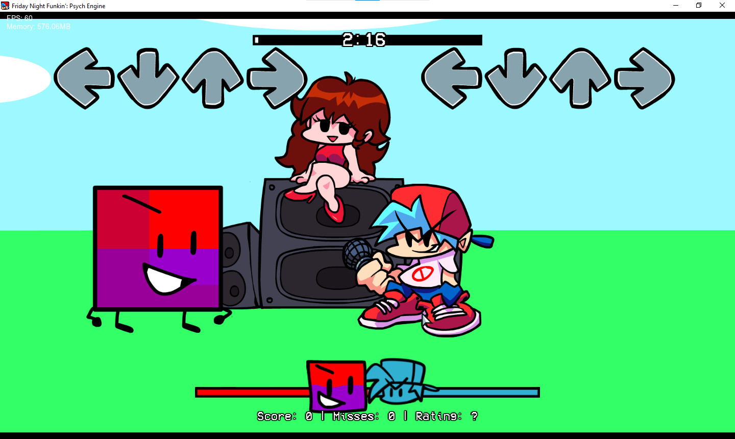 FNF: VS Le Block PITBLOCK UPDATE Mod for Friday Night Funkin' | FNF Mods