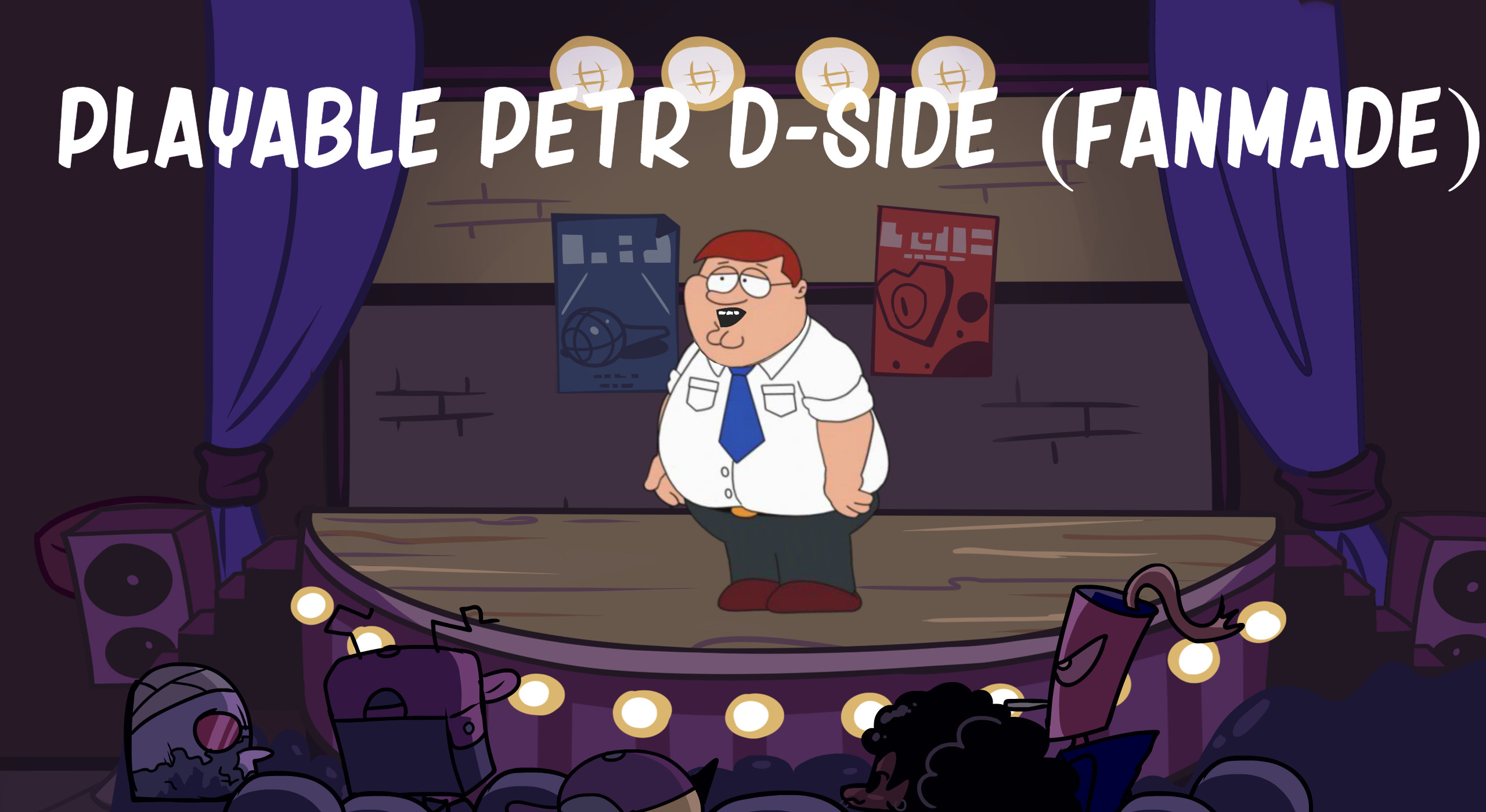 Playable D-Side Petr (FanMade) Mod for Friday Night Funkin' | FNF Mods