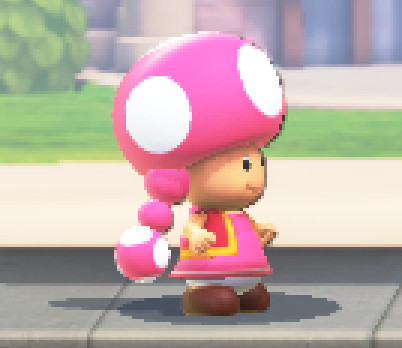 Toadette Over Toad Mod for Mario vs Donkey Kong (Switch) | MvsDKS Mods