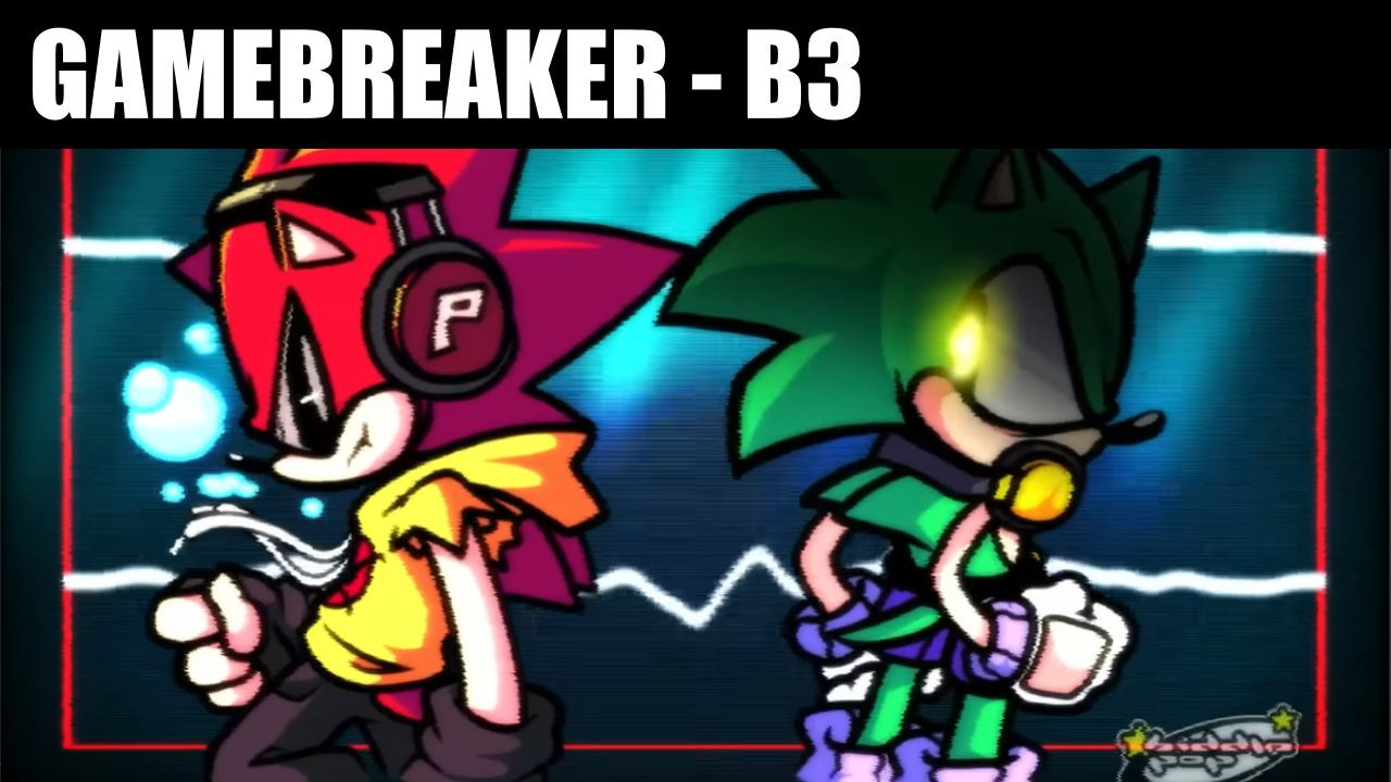 Gamebreaker B3 Remix by Biddle3 Mod for Friday Night Funkin' | FNF Mods