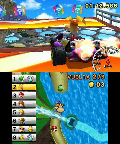 Rayman (Rayman 2 design) Mod for Mario Kart 7 | MK7 Mods