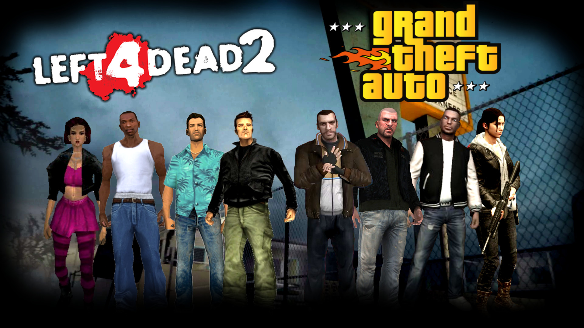 Left 4 Dead 2 - GTA(ish) mods pack Mod for Left 4 Dead 2 | L4D2 Mods