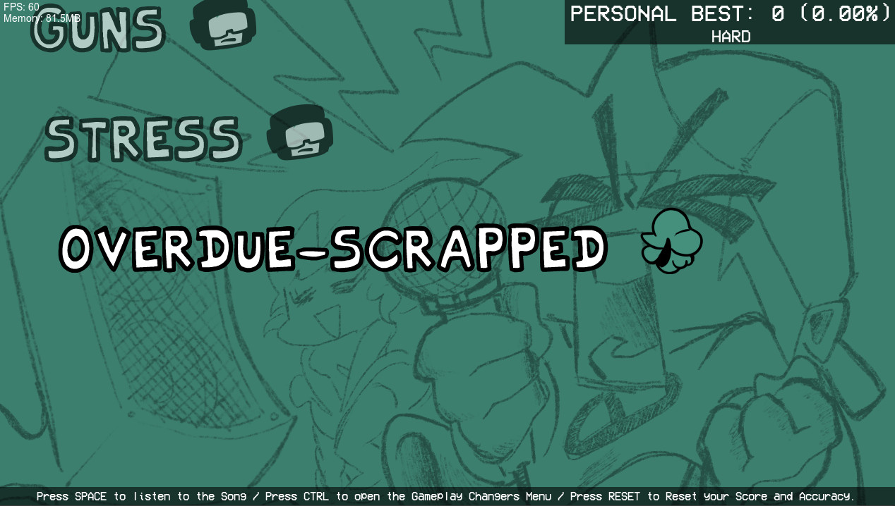 FNF: Overdue (SCRAPPED MIX) but PLAYBLE! Mod for Friday Night Funkin ...