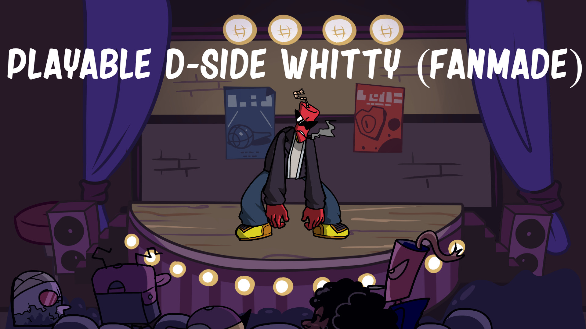 [SENSITIVE CONTENT] Playable D-Side Whitty (FanMade) + FLA Mod for ...