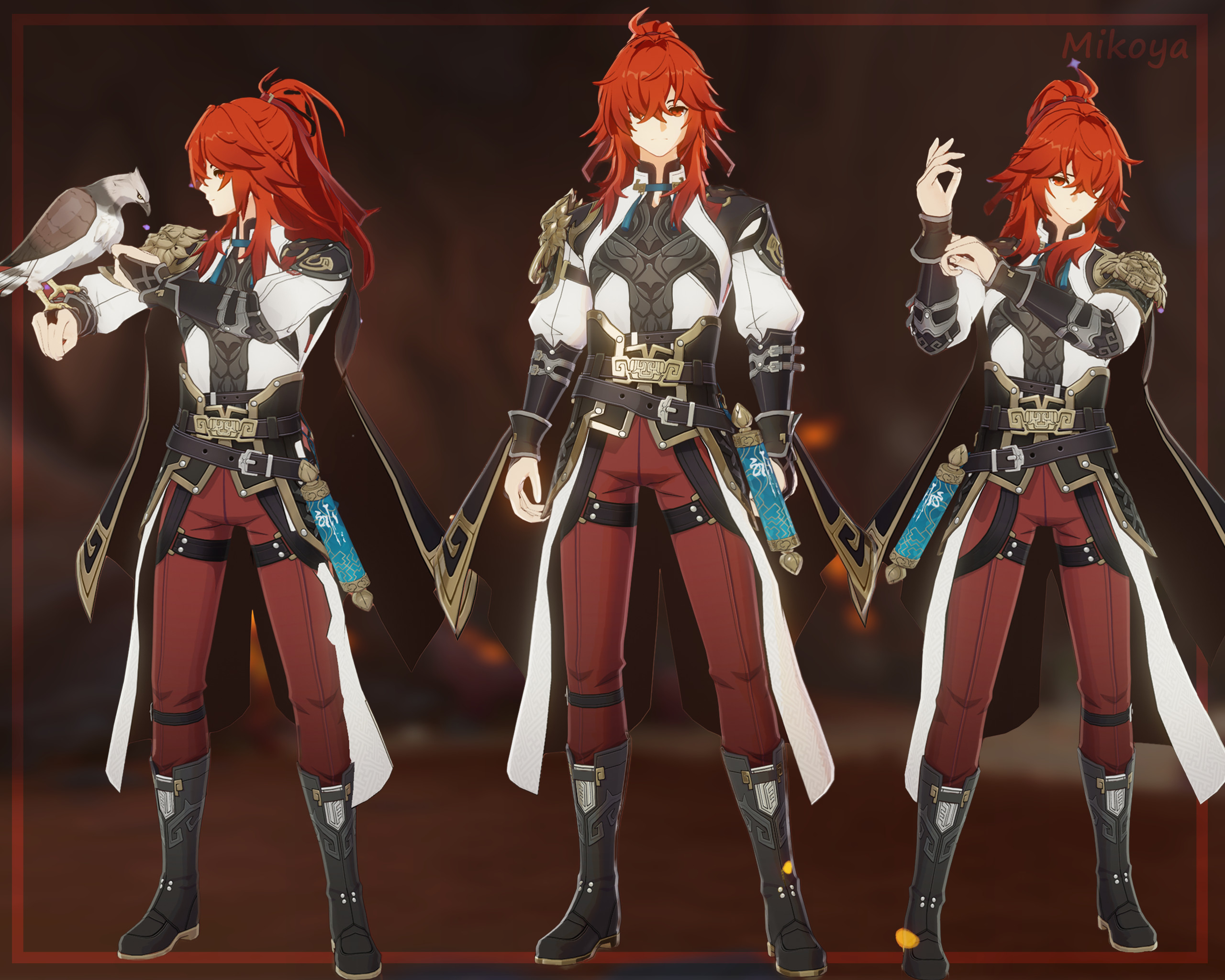 Diluc Yuan [HSR Port] Mod for Genshin Impact | GI Mods