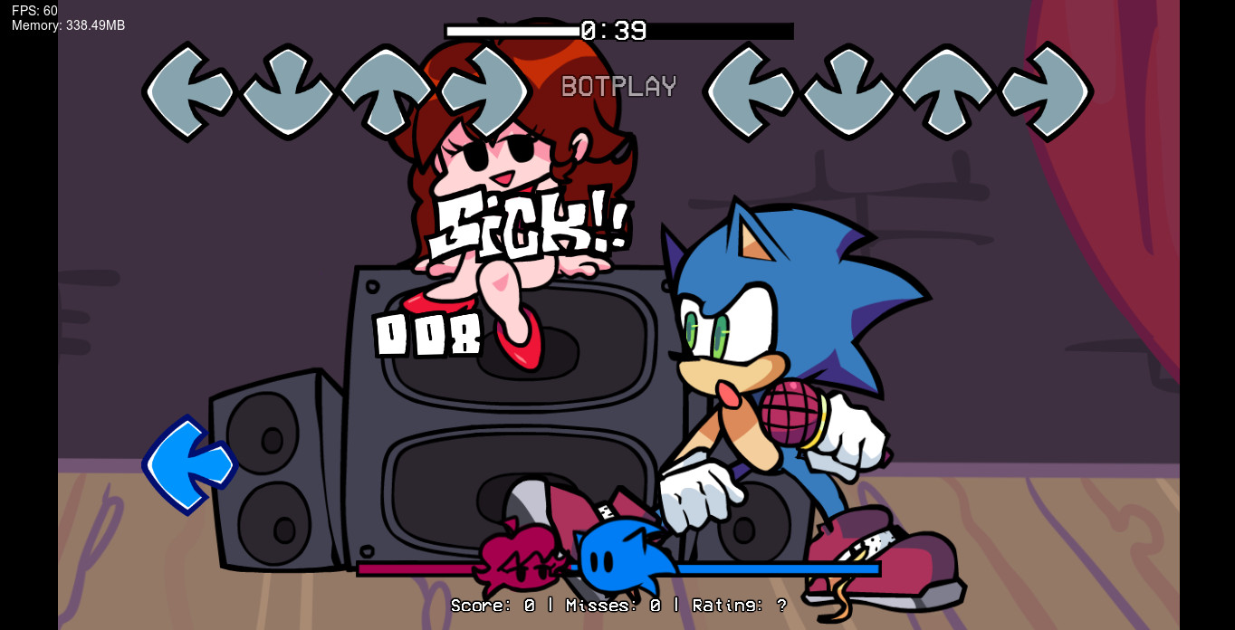 Playable Sonic (Sonic Funk Festival) Mod for Friday Night Funkin' | FNF ...