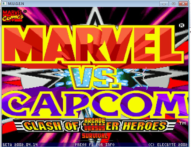 MVC1 SCREENPACK Mod for M.U.G.E.N | MUGEN Mods