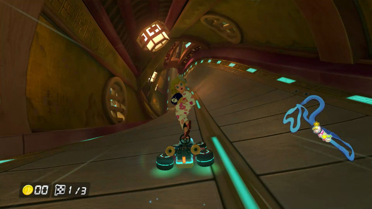 Peach (Yukata) & Daisy (Yukata) with MKT Animation Mod for Mario Kart 8 ...