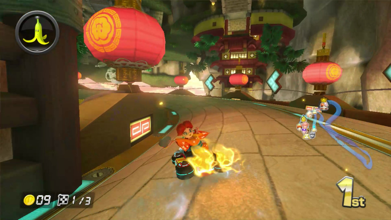 Peach (Yukata) & Daisy (Yukata) with MKT Animation Mod for Mario Kart 8 ...