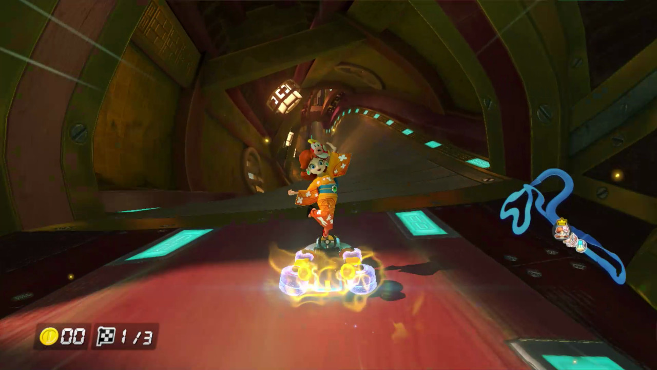 Peach (Yukata) & Daisy (Yukata) with MKT Animation Mod for Mario Kart 8 ...