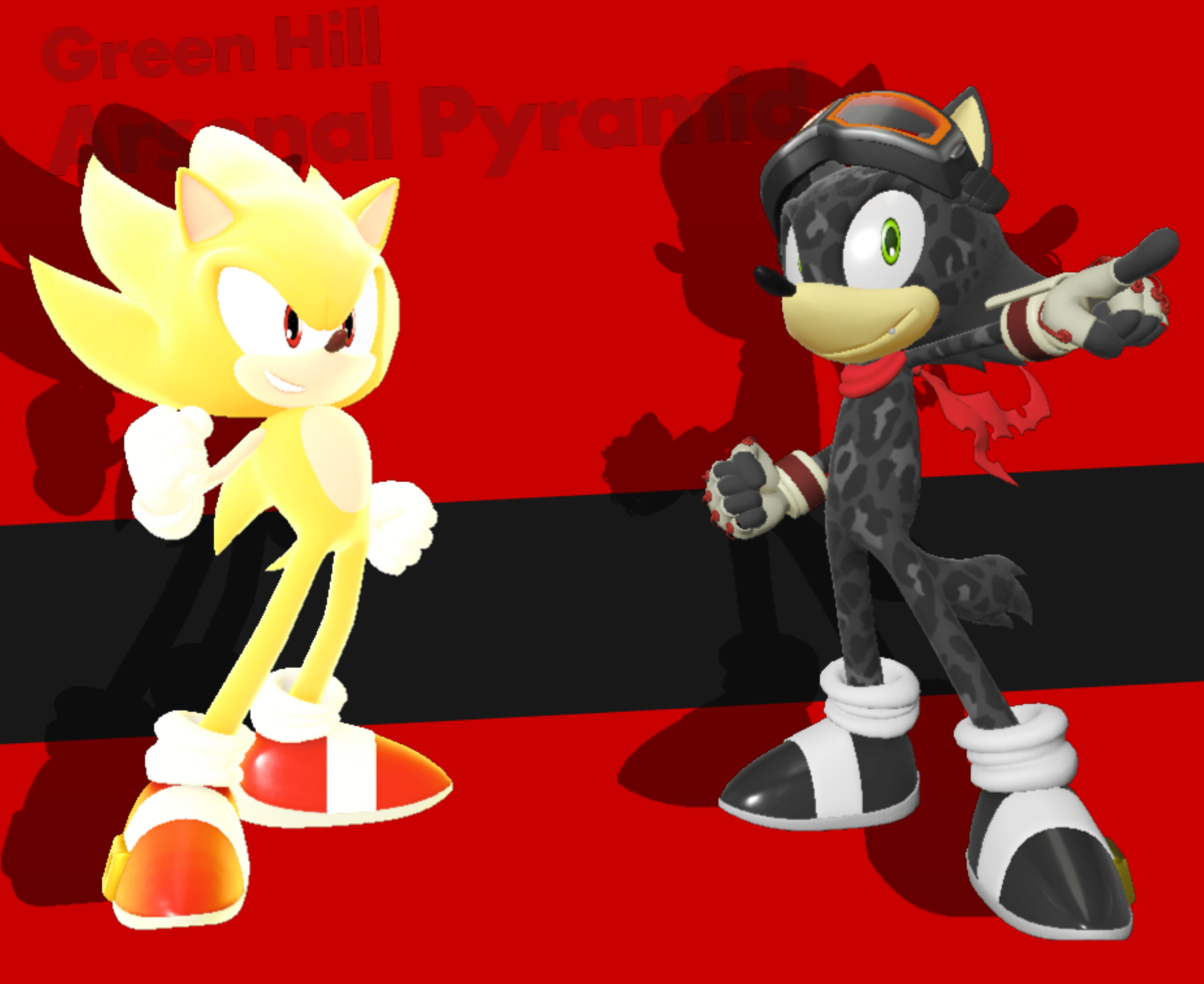 Super Sonic over Base Sonic Mod for Sonic Forces | SFCS Mods