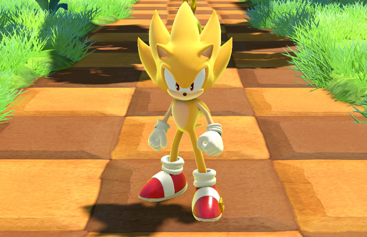 Super Sonic over Base Sonic Mod for Sonic Forces | SFCS Mods