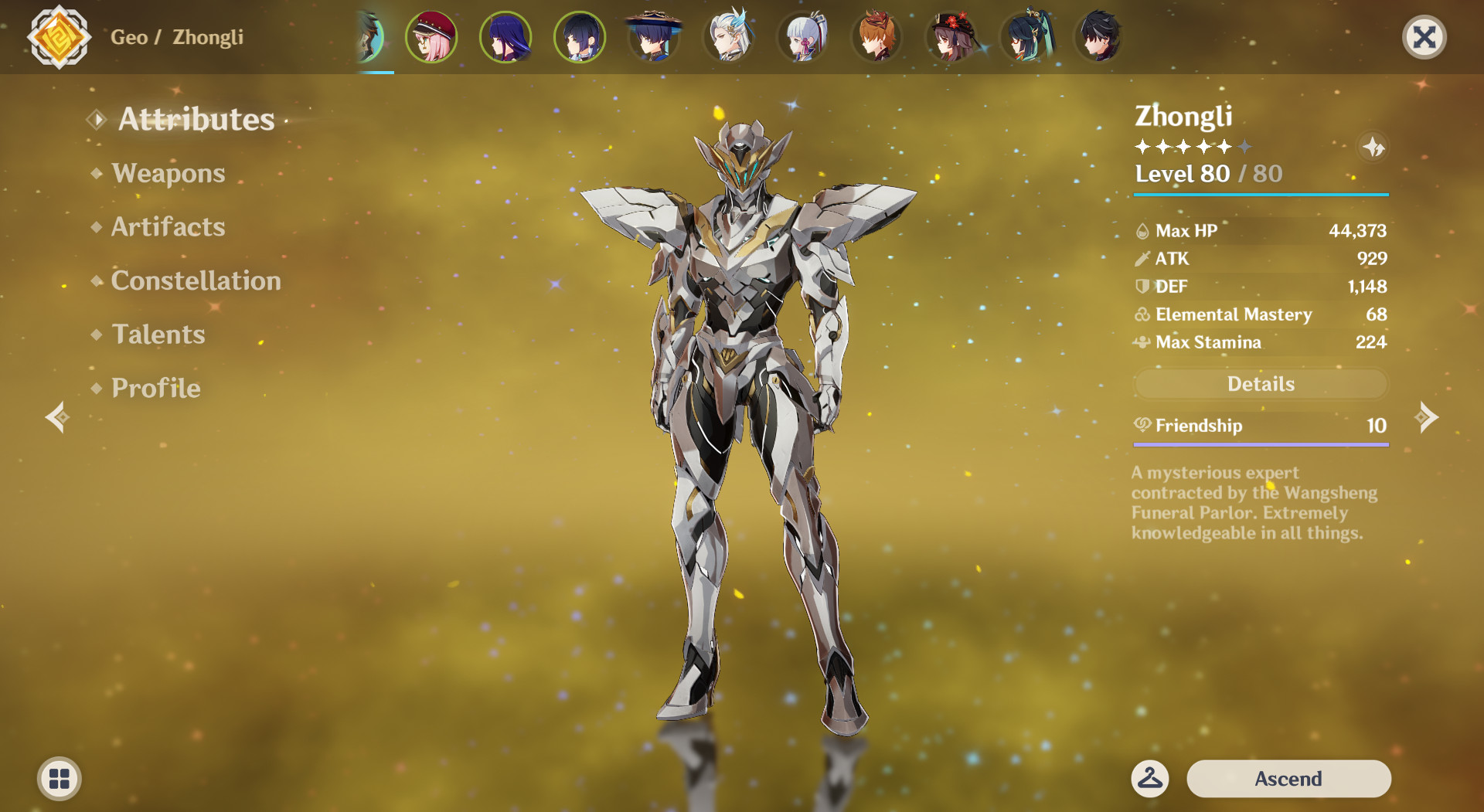 stellaron hunter SAM Mod for Genshin Impact | GI Mods