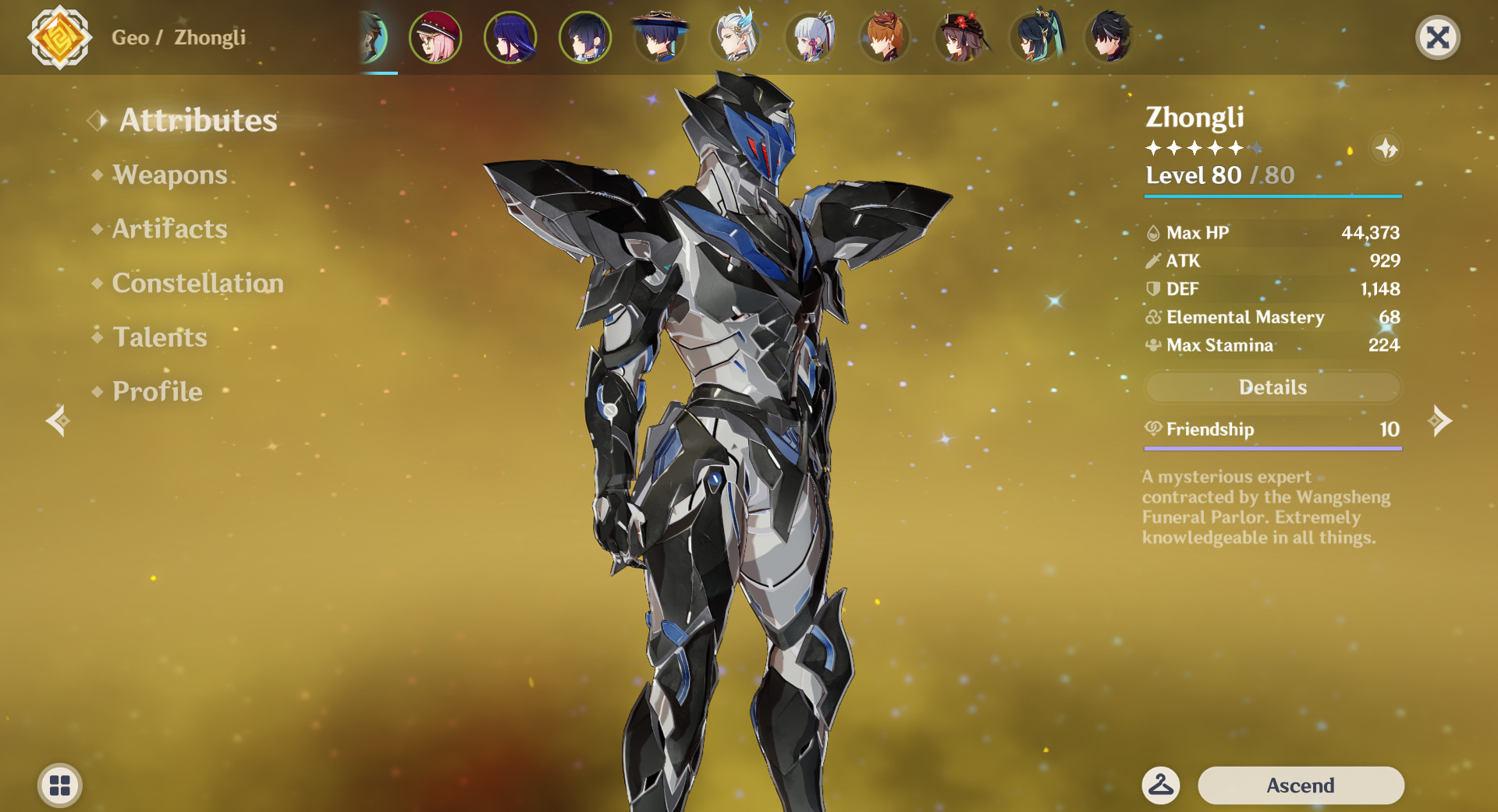 stellaron hunter SAM Mod for Genshin Impact | GI Mods