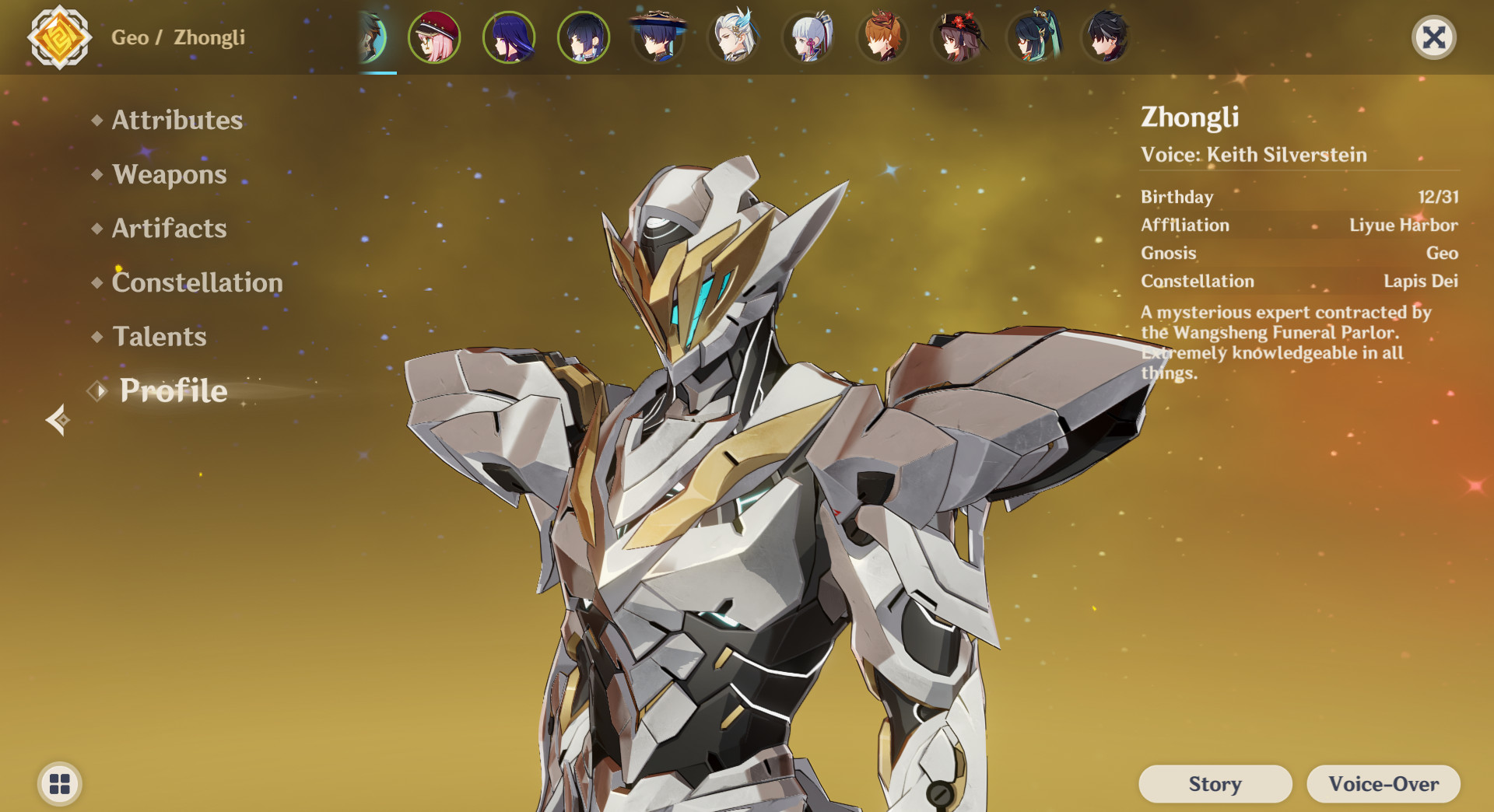 stellaron hunter SAM Mod for Genshin Impact | GI Mods