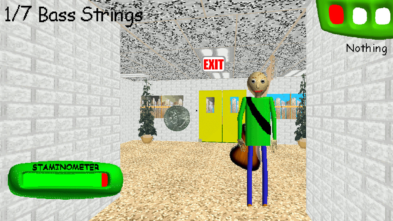 Baldi Loves Slapping The Bass Mod for Baldi's Basics | Baldi Mods