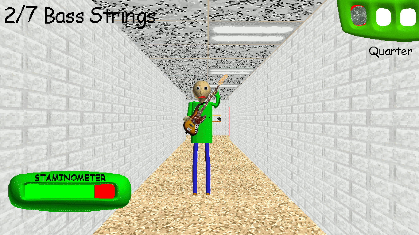 Baldi Loves Slapping The Bass Mod for Baldi's Basics | Baldi Mods
