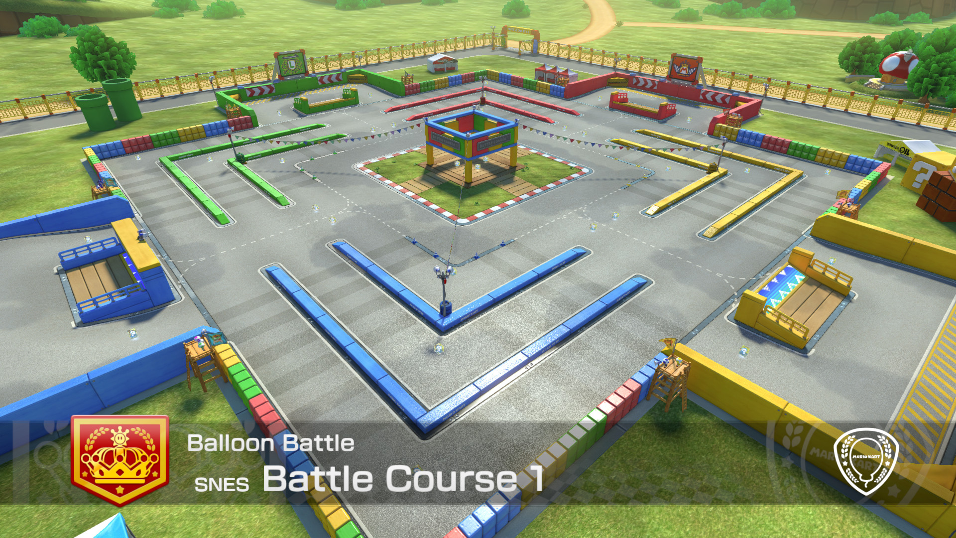 Updated Panels (Battle Courses) Mod for Mario Kart 8 Deluxe | MK8D Mods