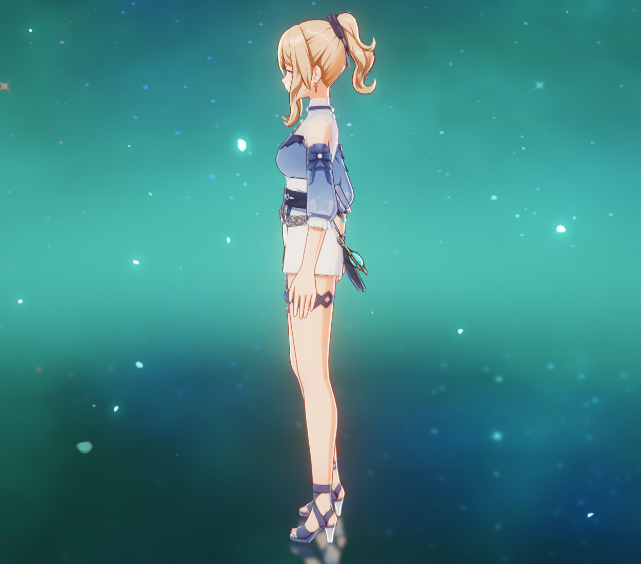 Jean Sea Breeze without Tail Mod for Genshin Impact | GI Mods