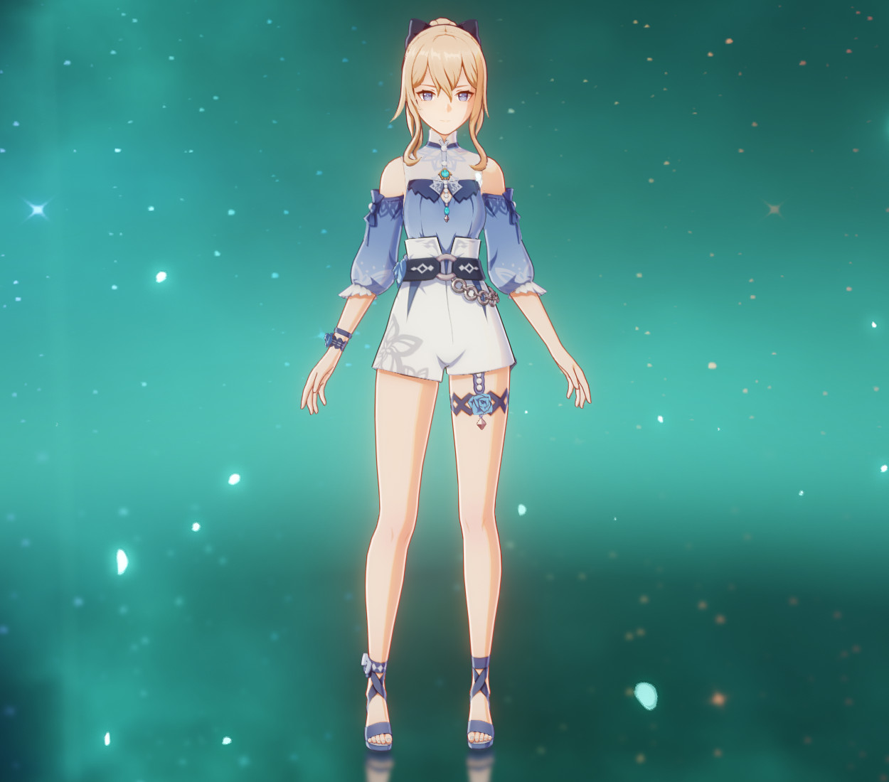 Jean Sea Breeze without Tail Mod for Genshin Impact | GI Mods