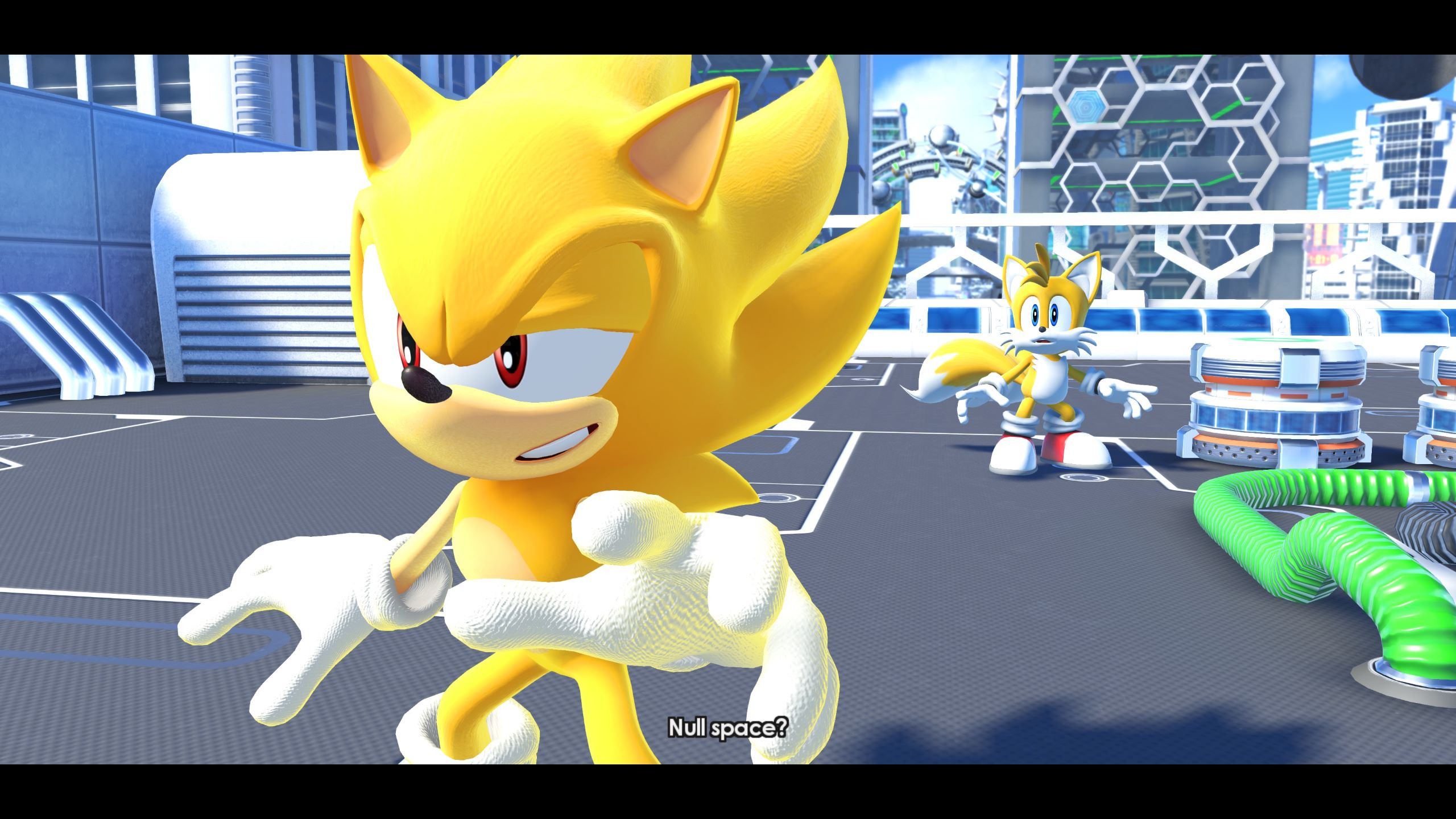 Super Sonic over Base Sonic Mod for Sonic Forces | SFCS Mods