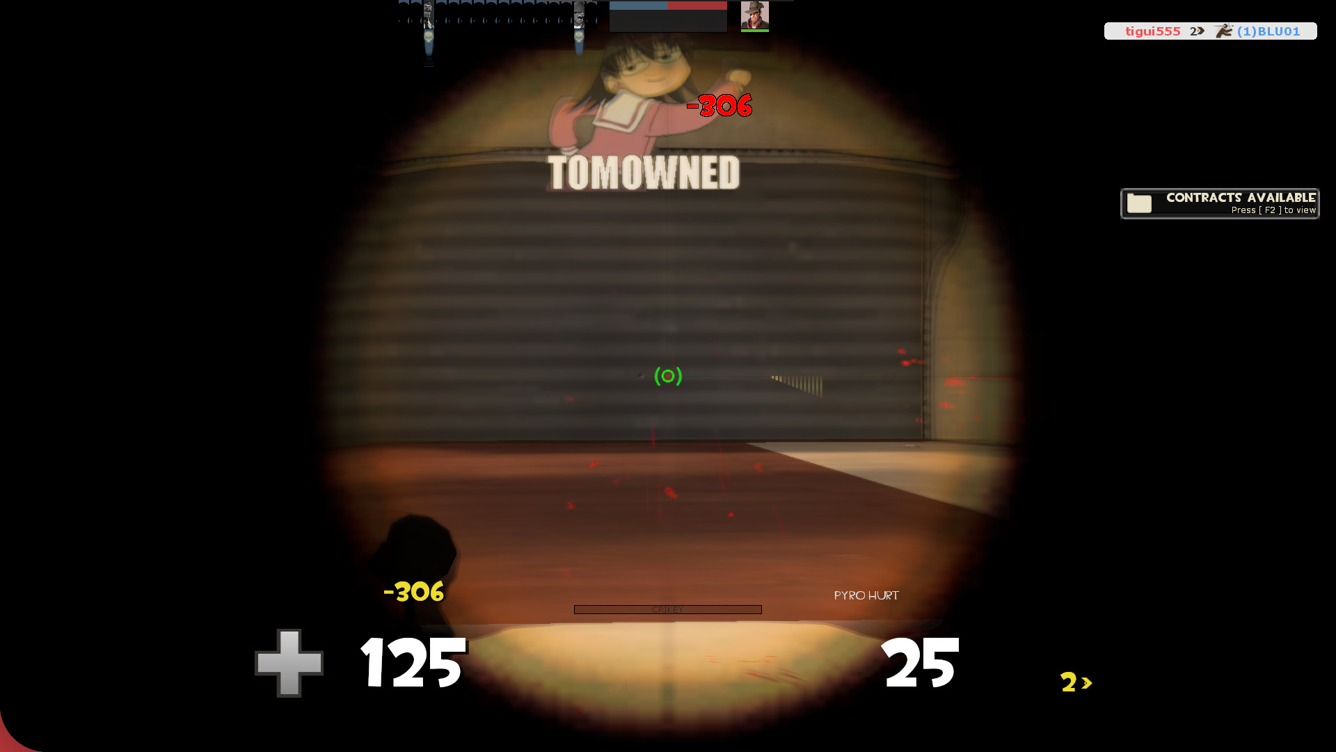 Tomowned Crit Icon Mod for Team Fortress 2 | TF2 Mods