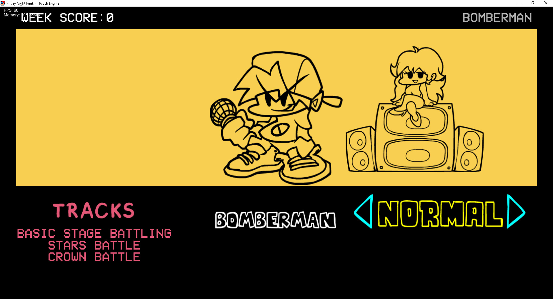 Vs Bomberman (FULL WEEK) Mod for Friday Night Funkin' | FNF Mods