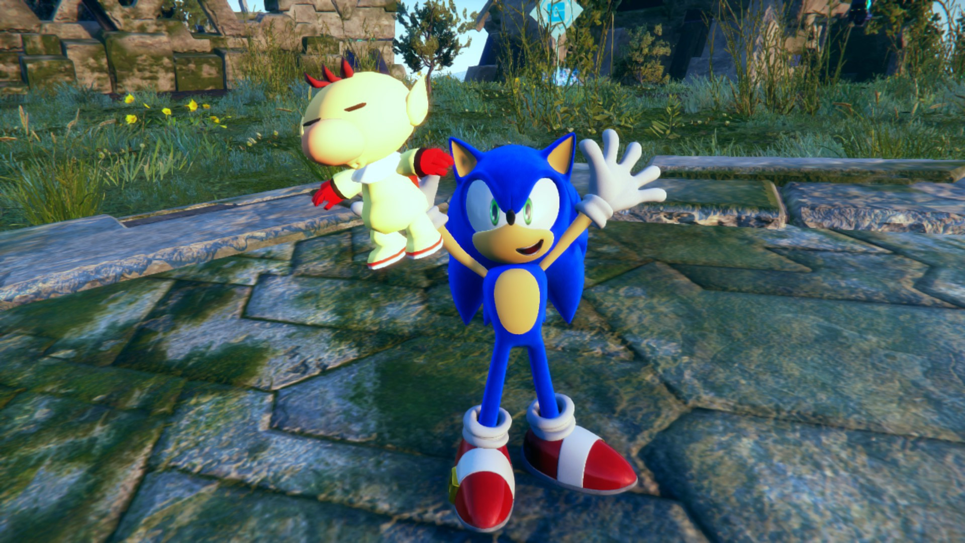 Pikmin over Koco Mod for Sonic Frontiers | Frontiers Mods