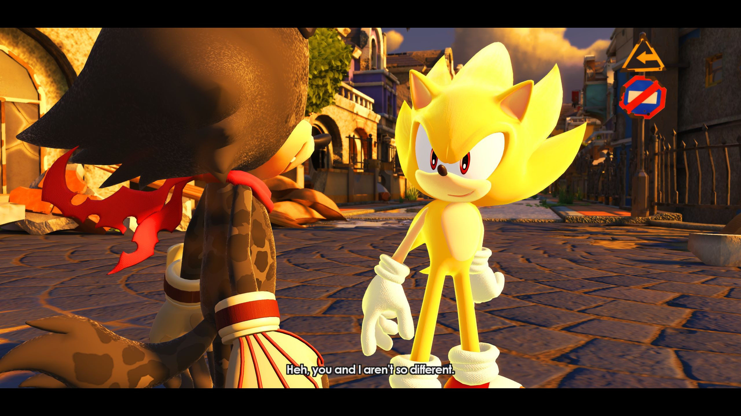 Super Sonic over Base Sonic Mod for Sonic Forces | SFCS Mods