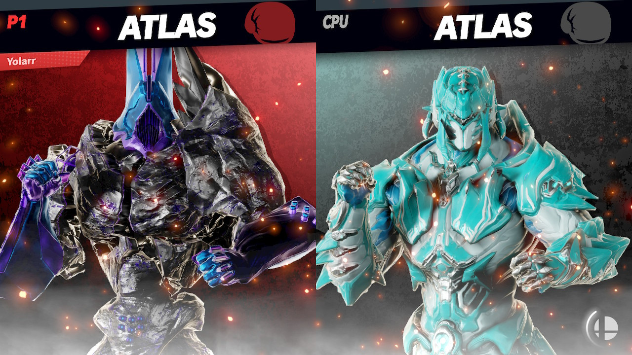 Atlas (Warframe) over Little Mac Mod for Super Smash Bros. Ultimate ...