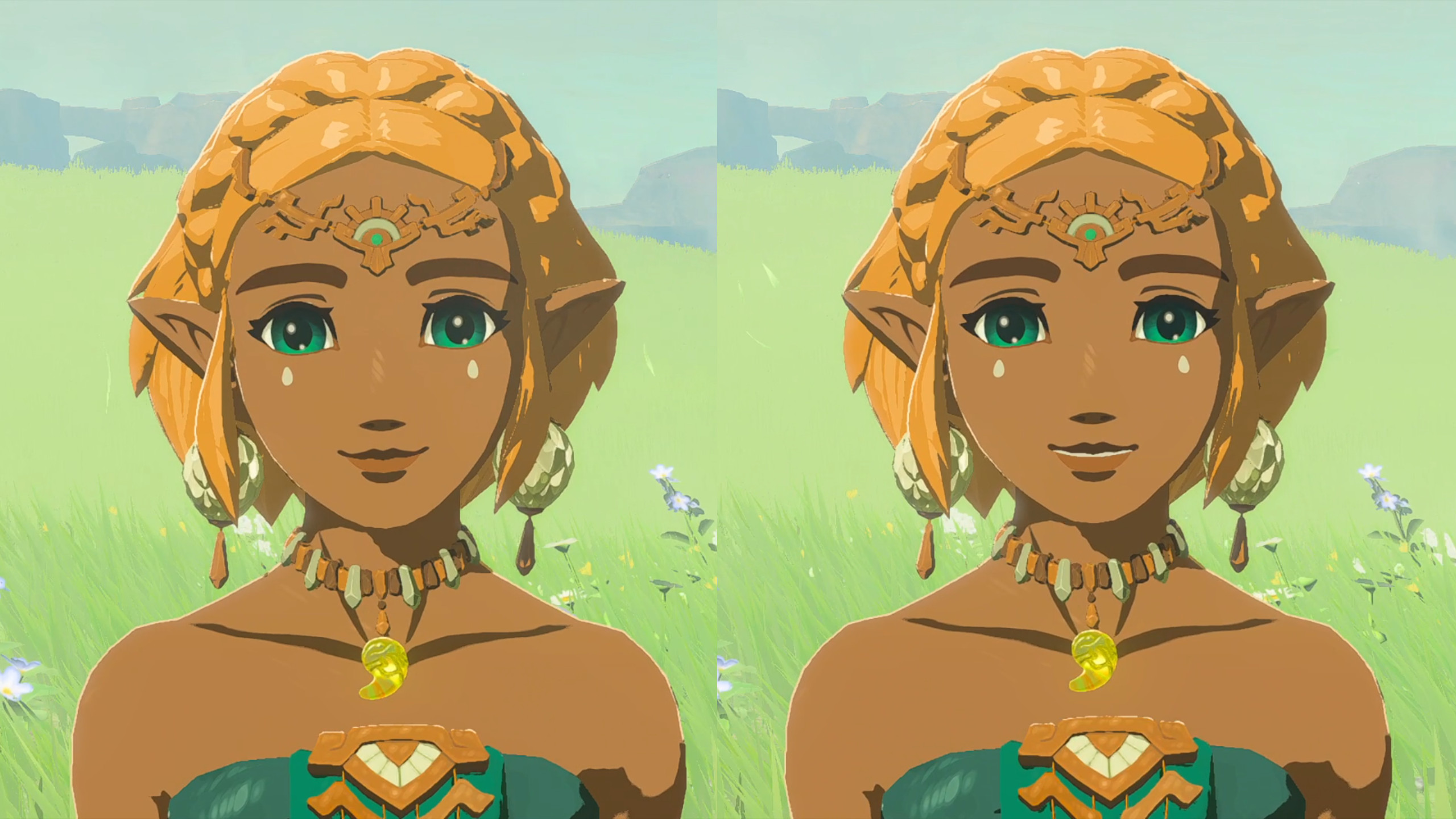 Brown-Skinned Zelda Mod for The Legend of Zelda: Tears of the Kingdom ...