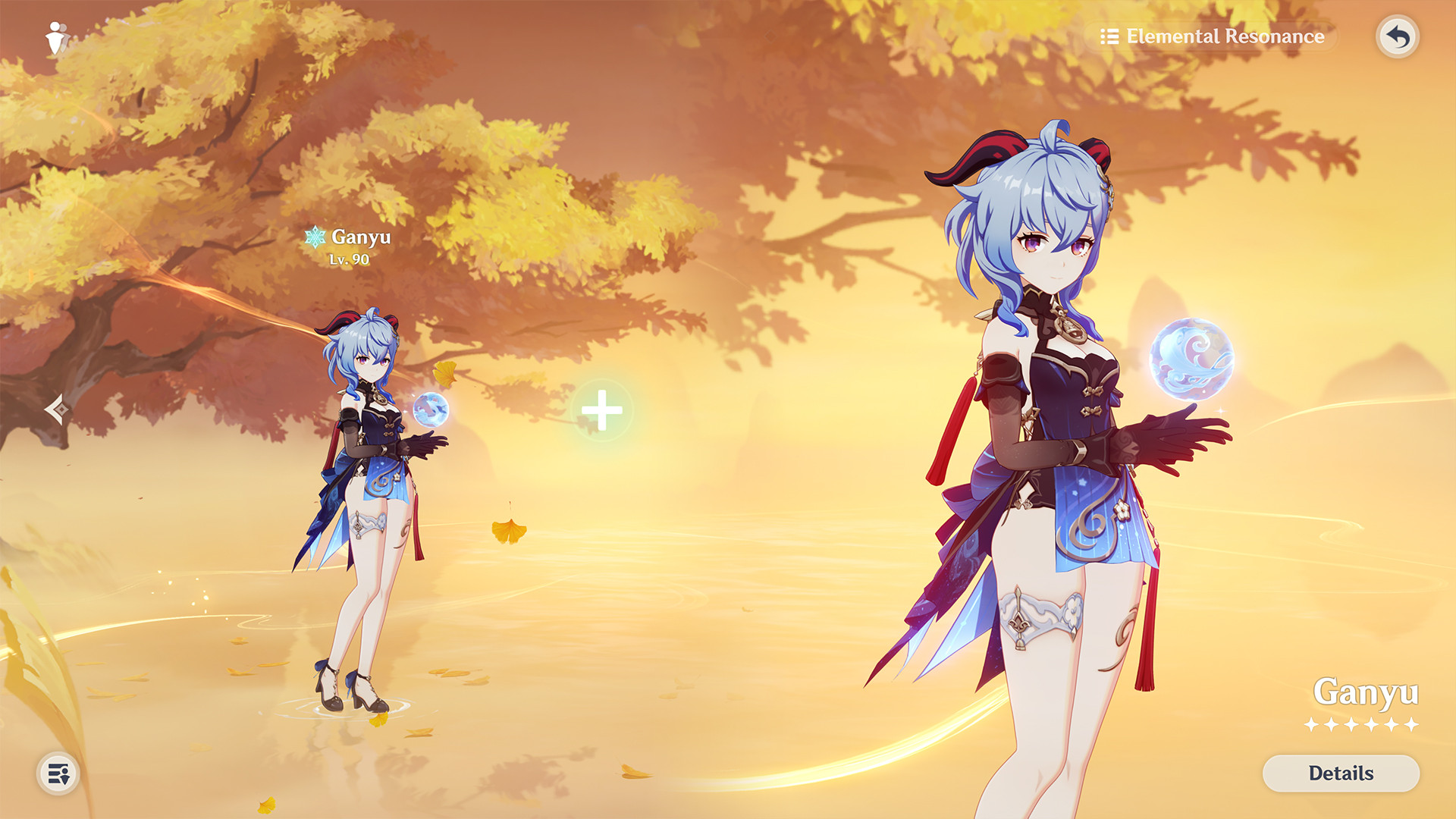 Ganyu Twilight with leotard and shorter dress Mod for Genshin Impact ...